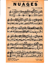 Partitions accordéon | Partition Nuages par Yvan Allouche a télécharger pour accordéon en PDF