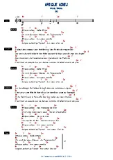 Partitions accordéon | partitions Afrique adieu (Lead sheet) pour accordéon à télécharger en PDF