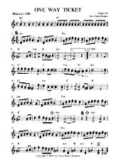 Partitions accordéon | Partition ONE WAY TICKET Boney M Arr. Carla ...